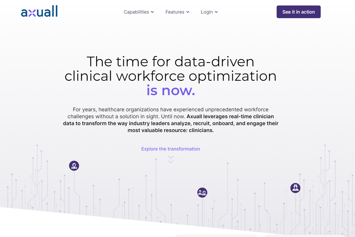 Axuall | Clinical workforce intelligence