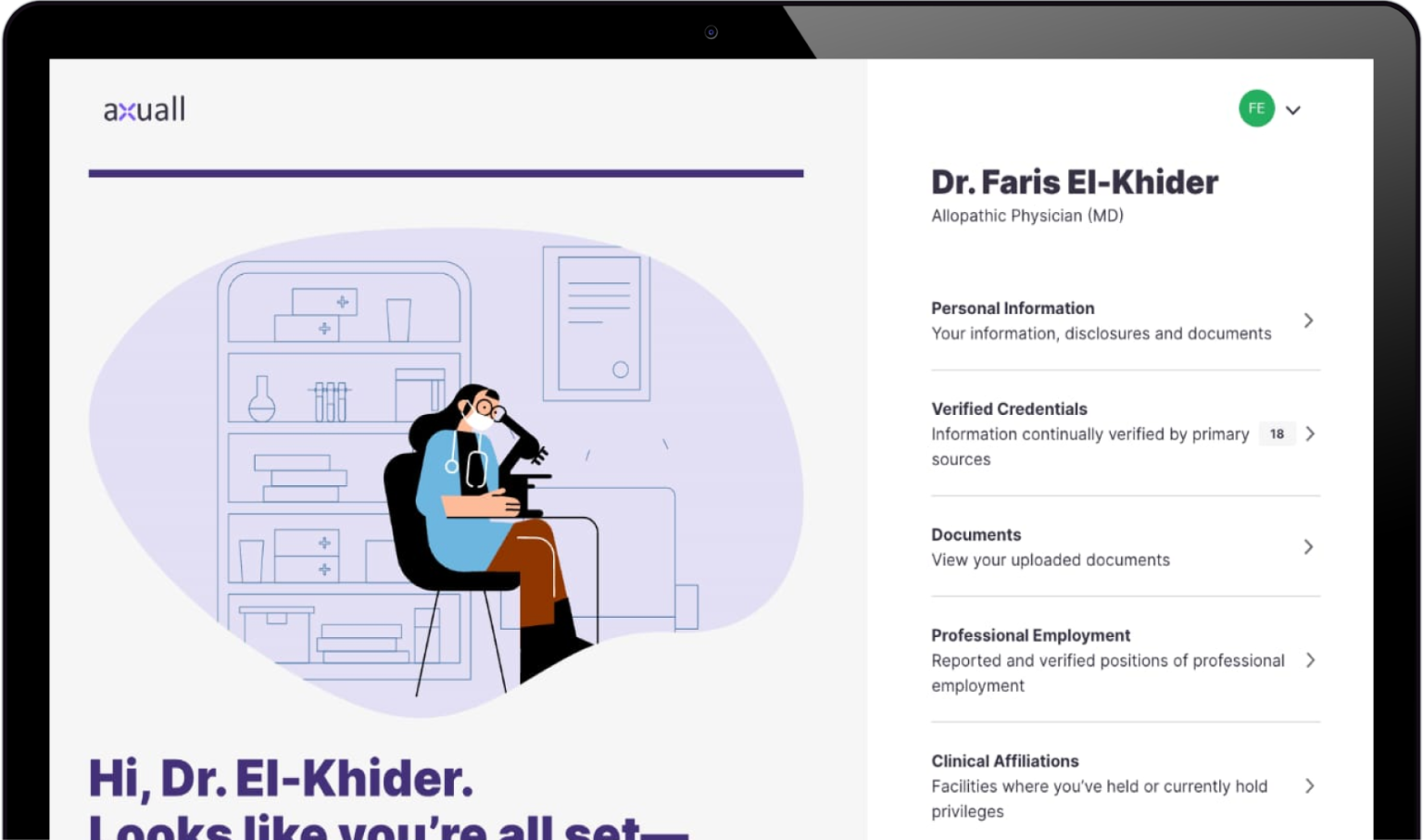 Axuall | Clinical workforce intelligence